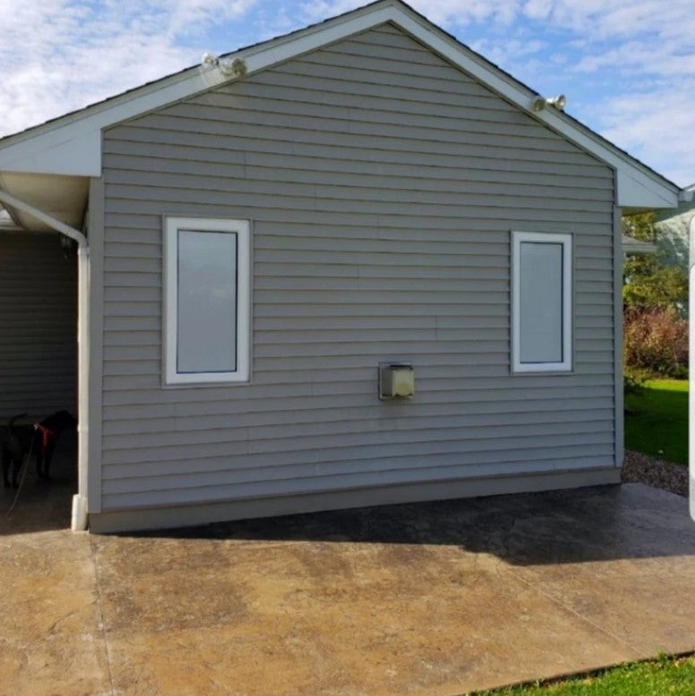 Plain White (Applies to Exterior, Provides 1-Way Vision) – Magical Blinds